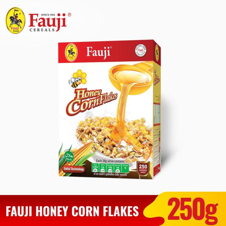 Fauji Honey Corn Flakes 250 Grams | Daraz.pk