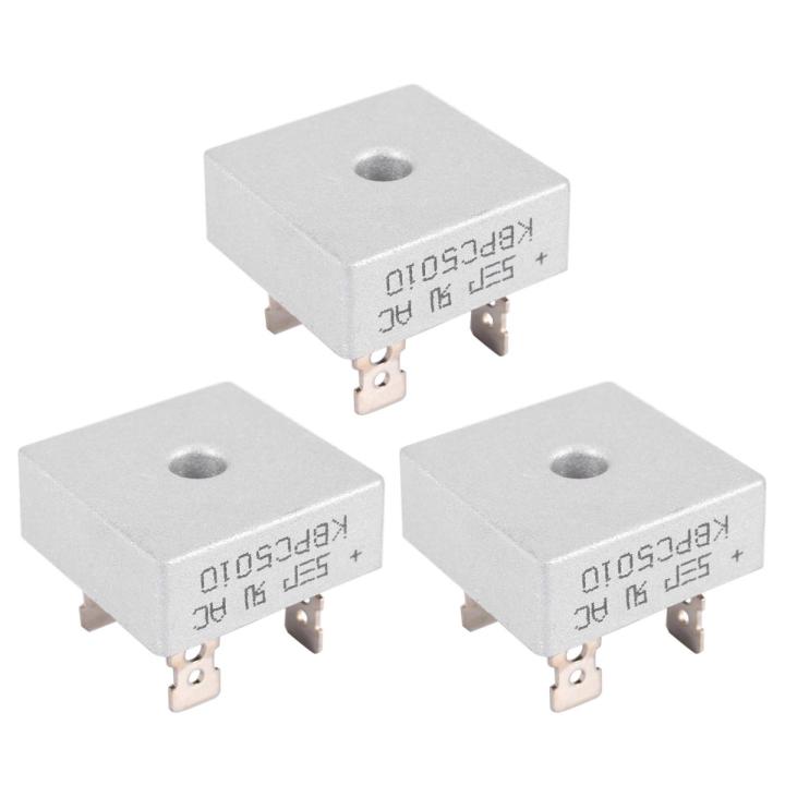 3X Single Phase Diode Bridge Rectifier 50A 1000V KBPC5010 New | Daraz.pk
