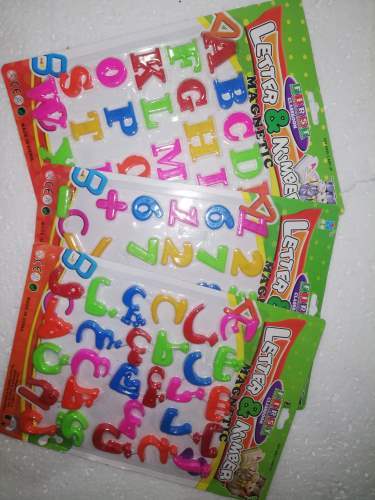 Pack Of Three Large Size Magnetic Alphabet Letters, Numbers &Amp; Urdu ...