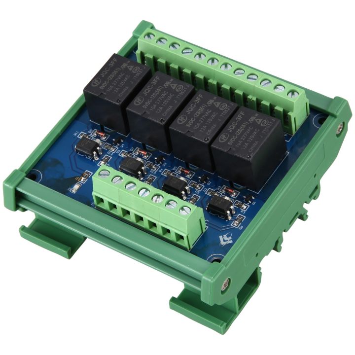 5V 4 Channel Relay Module High Level Triggering Optocoupler Isolation ...