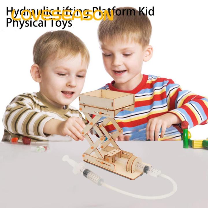 Loveseason Hydraulic Lifting Table Toy DIY Hydraulic Lifting Platform ...