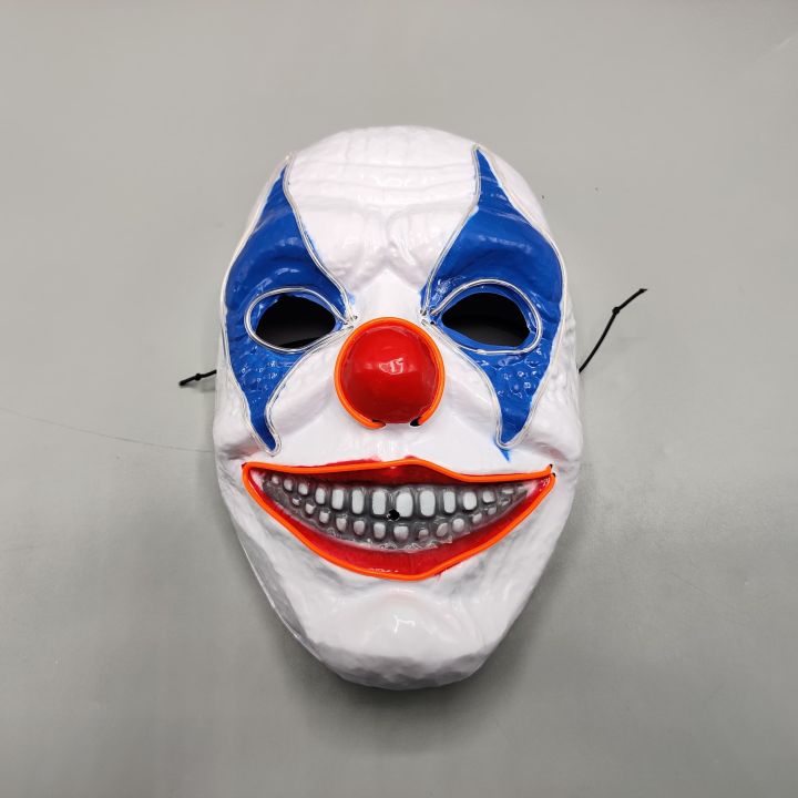 Universal Neon Halloween Mask, Led Purge Mask 3 Lighting Modes For ...