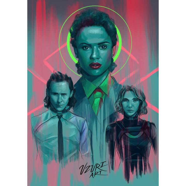 Loki Odinson The Avengers by the Marvel MCU 2.0 Multiverse Fan Posters ...