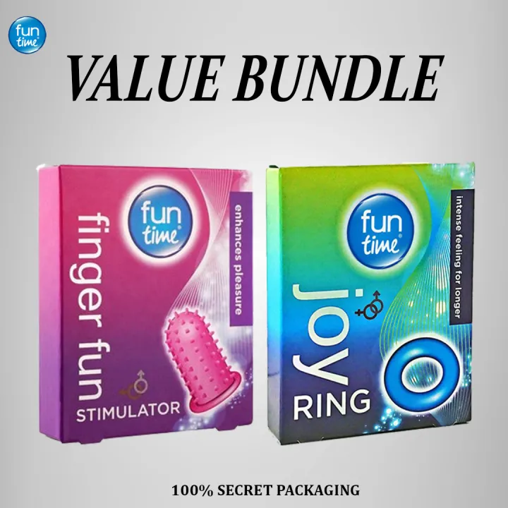 Funtime Pack of 2 Joy Ring and Finger Fun Condom | Daraz.pk