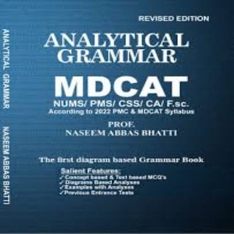 Analytical Grammar MDCAT For CSS PMS By Naseem Abbas Bhatti | Daraz.pk