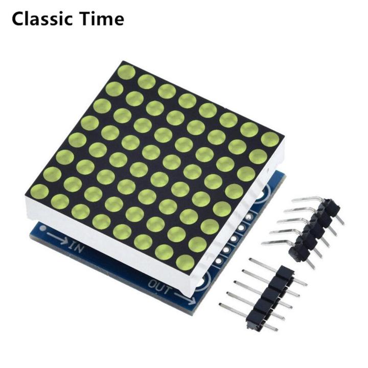 MAX7219 dot matrix module microcontroller module DIY KIT MCU LED Display Control Module Kit ...