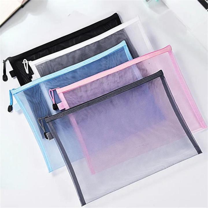 Subject Bag Mesh File Bag Filing Products Nylon Mesh File Bag A4 ...