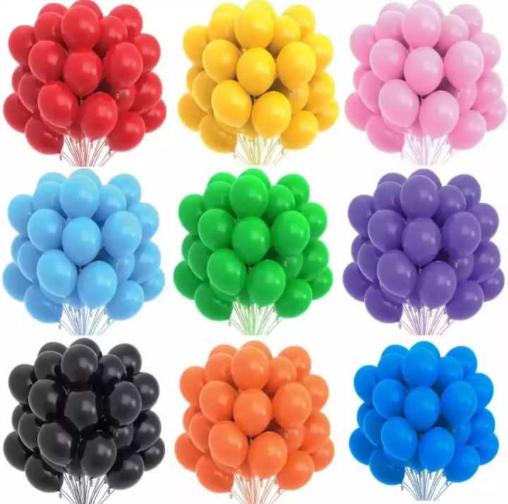 Pack of 50 Balloons Happy Birthday Decoration Birthday accessories ...