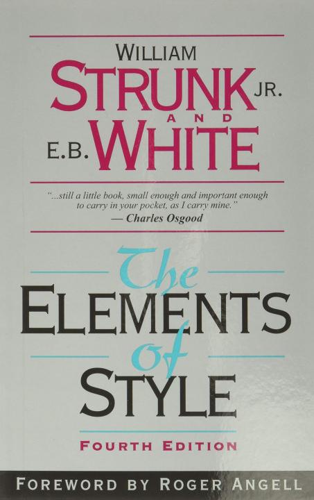 The Elements of Style by William Strunk | Daraz.pk