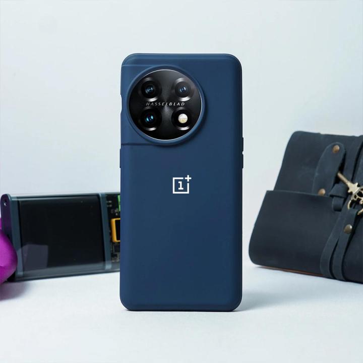 OnePlus 11 official silicone cover Slim Soft Back Case Shockproof Matte ...