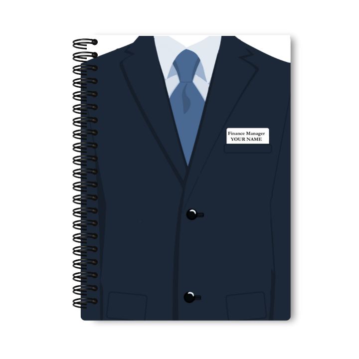 Mayfair Moments - Finance Manager Spiral Notebook | Custom A4 Size ...