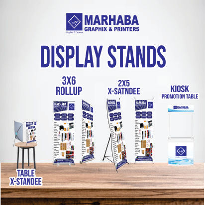 Rollup Standee/Standy, Display Stands, Banner Flex, Non tear Printing ...
