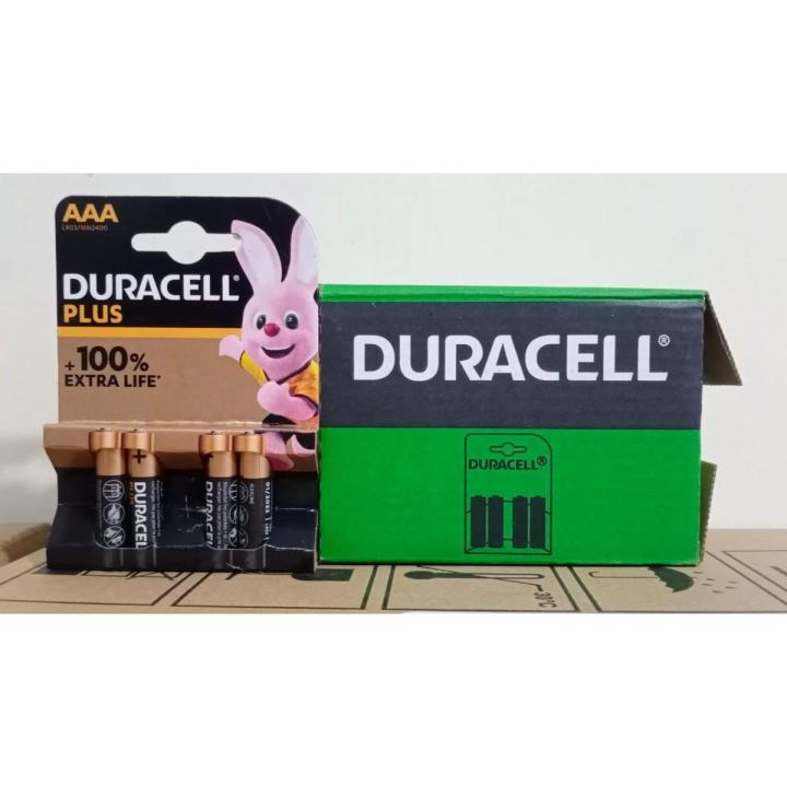 Duracell Alkaline Batteries AAA, Pack of 4 cells, Alkaline AAA Cell ...