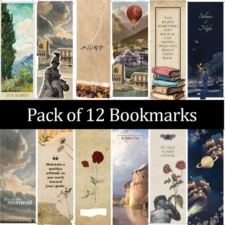 Pack of Esthetic, Vintage & Baroque Bookmarks- Best collection ...
