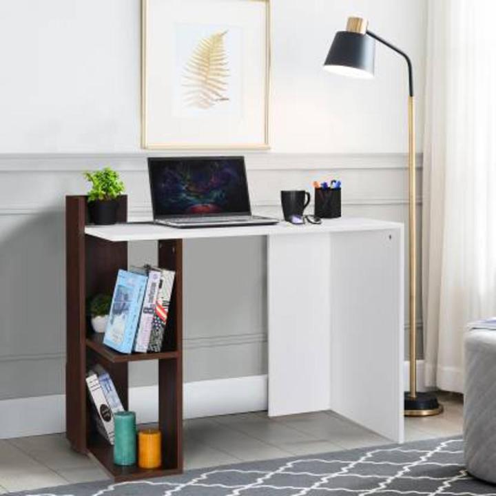 Multipurpose Study/Office Table MDF Wood Study Table Secretary Table ...