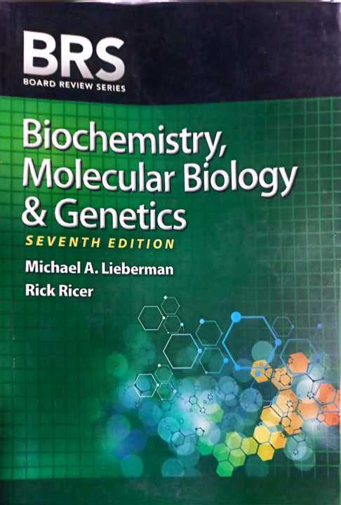 BRS BIOCHEMISTRY MOLECULER BIOLOGY & GENETICS SEVENTH EDITION | Daraz.pk
