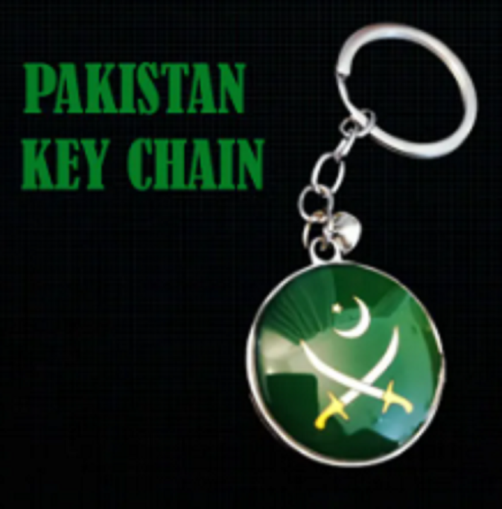 Love Pak Forces Keychain Crystal Glass Key Chain | Pak Army Key Rings ...