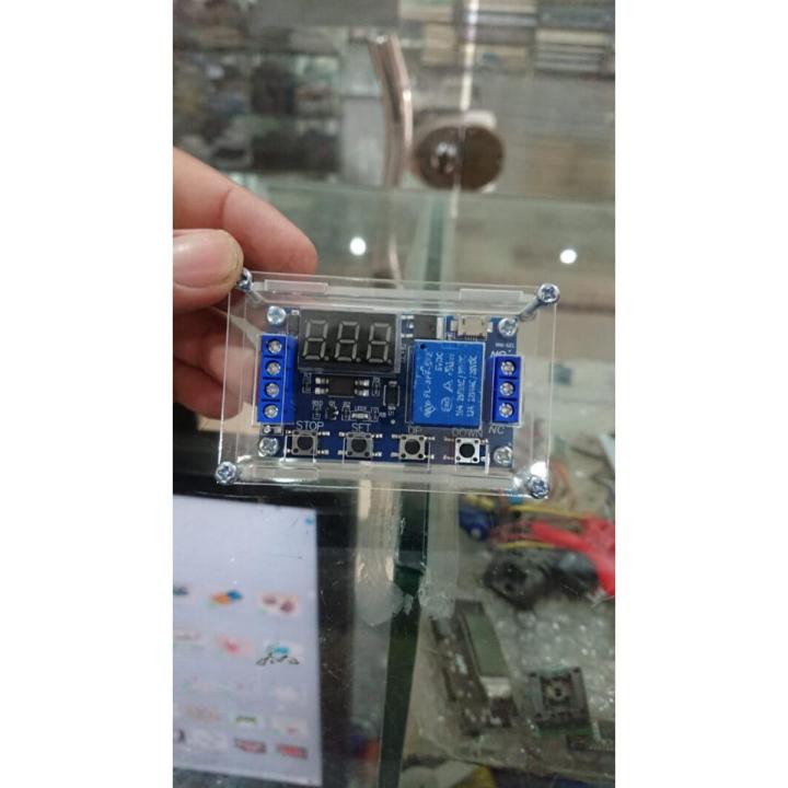 Case + Timer circuit incubator egg turner Relay Module Switch Trigger Time Circuit Timer Cycle ...