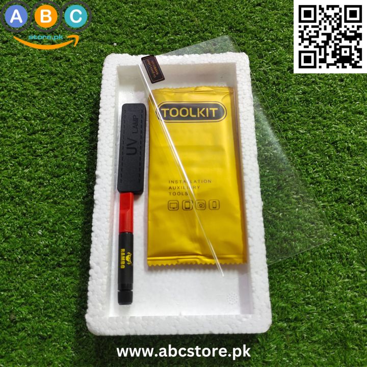 Infinix Note 40 Pro (5G), Curved Screen Full Glue UV Glass Screen ...