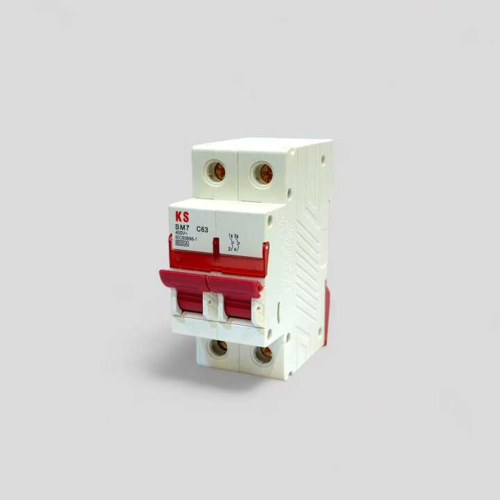 Pack of 03 Get Ultimate Protection with KS SM7 C63 400V~ Mini Circuit ...