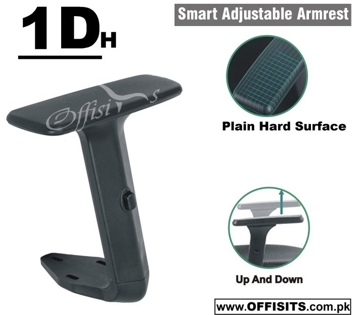 Adjustable Arm for chairs with unbreakable Arm-Pad - 1DH | Daraz.pk