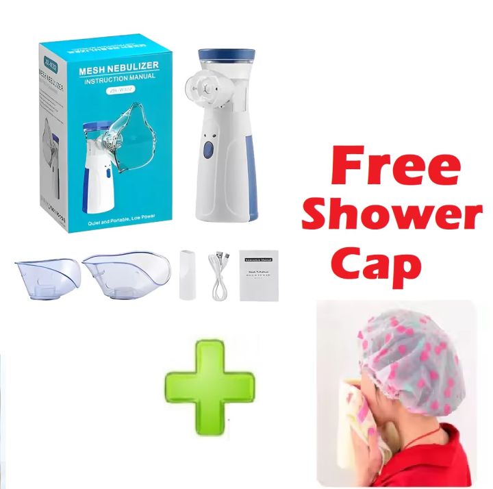 Mesh Portable Nebulizer Machine & Mask for Kids and Adults Mini Inhaler ...