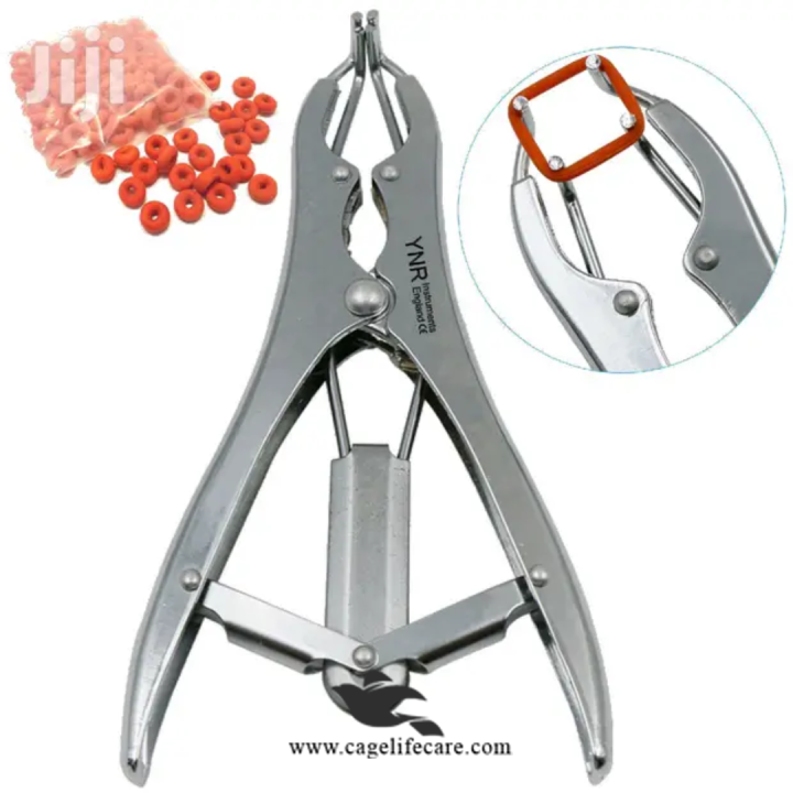 Castrator Plier Elastrator Tool – Stainless Steel Castration & Tail Ring Applicator | Daraz.pk
