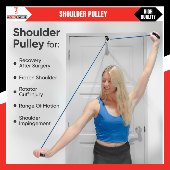 Shoulder Pulley Exercise Physiotherapy - Shoulder Pulley Over The Door ...