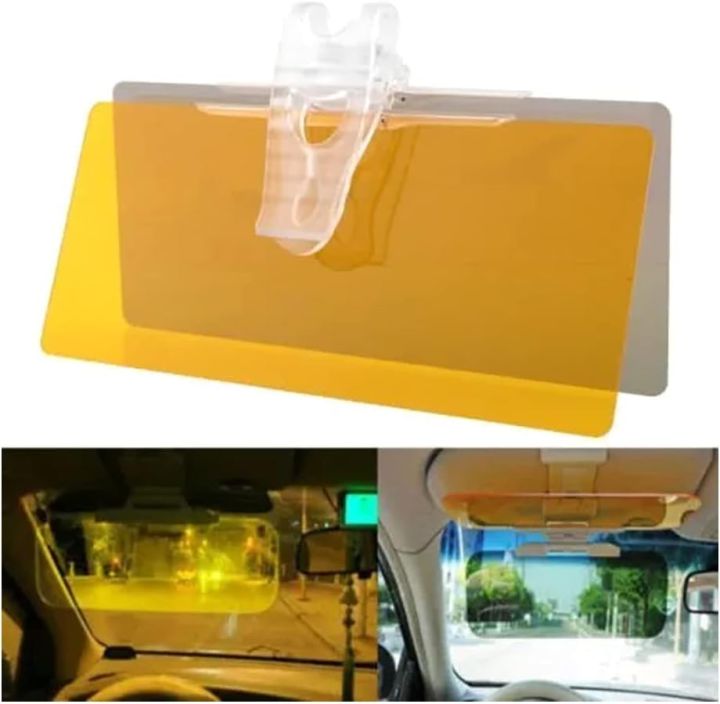 HD Vision Visor - Day & Night Viewing Visor Ideal for Driving,Dual Lens ...