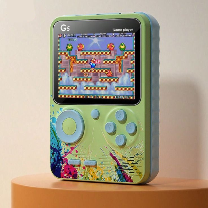 G5 Retro Game Console – 500 in 1 Classic Handheld Video Gaming Console ...