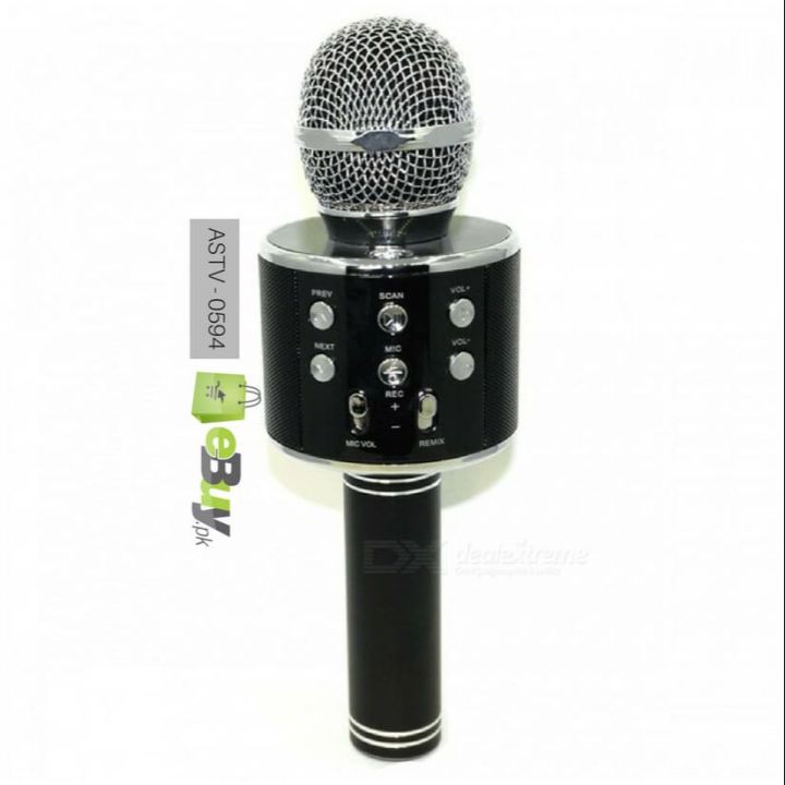 Bluetooth Mic / Mike, Portable Handheld Mic | Daraz.pk