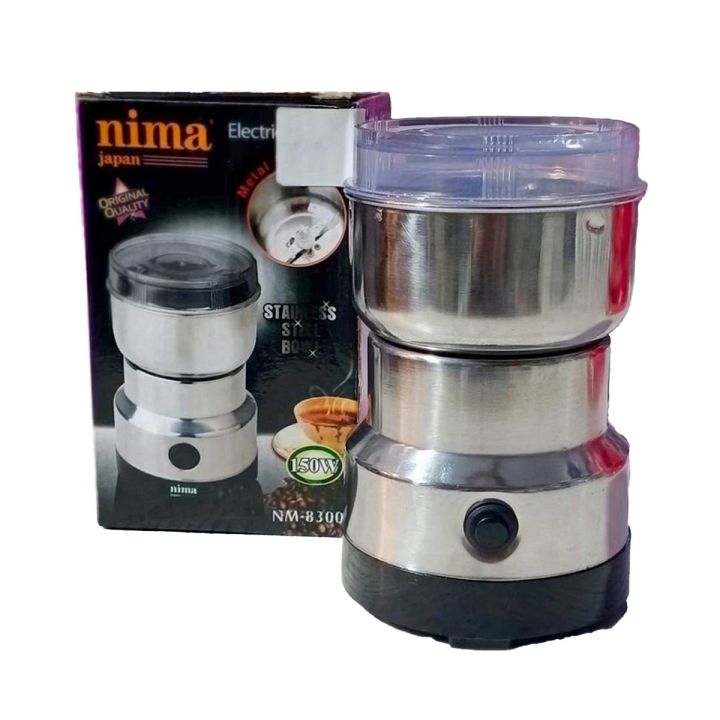 Imported High Quality Electric Stainless Steel Coffee Grinder-Bean-Nuts & Spices Grinder ...