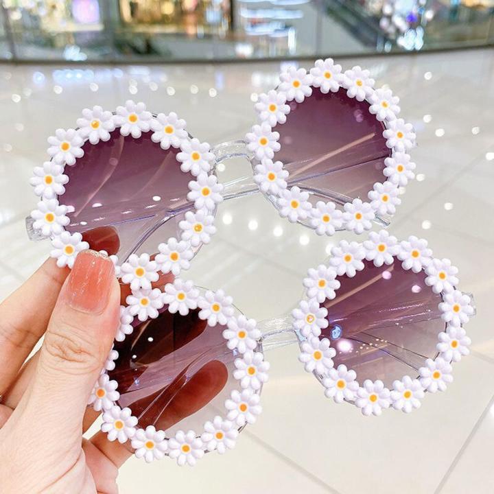 3 Styles Kids Sunglasses Flower Daisy Baby Sunglasses Boys Girls Shades ...