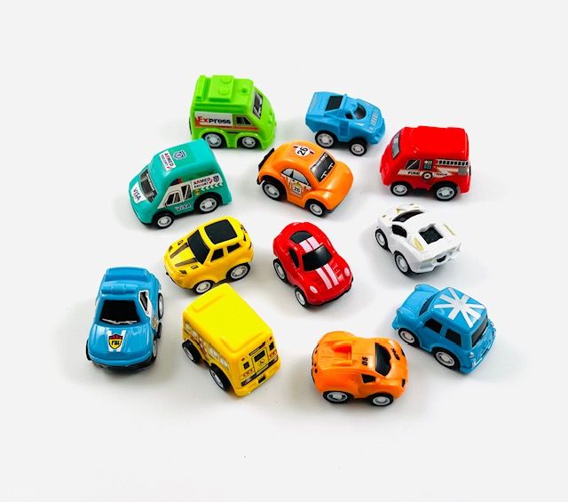 Pack of 20 Mini Pull Back Racing Cars – Small Auto Toy Cars for Kids ...