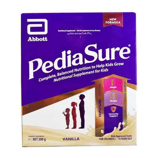 Abbott Pediasure Nutritional Supplement Vanilla Flavoured Milk Powder ...