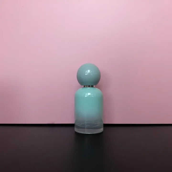 Atomizer Perfume bottle Elegant Fade Round cap Glass bottle 30ml High ...