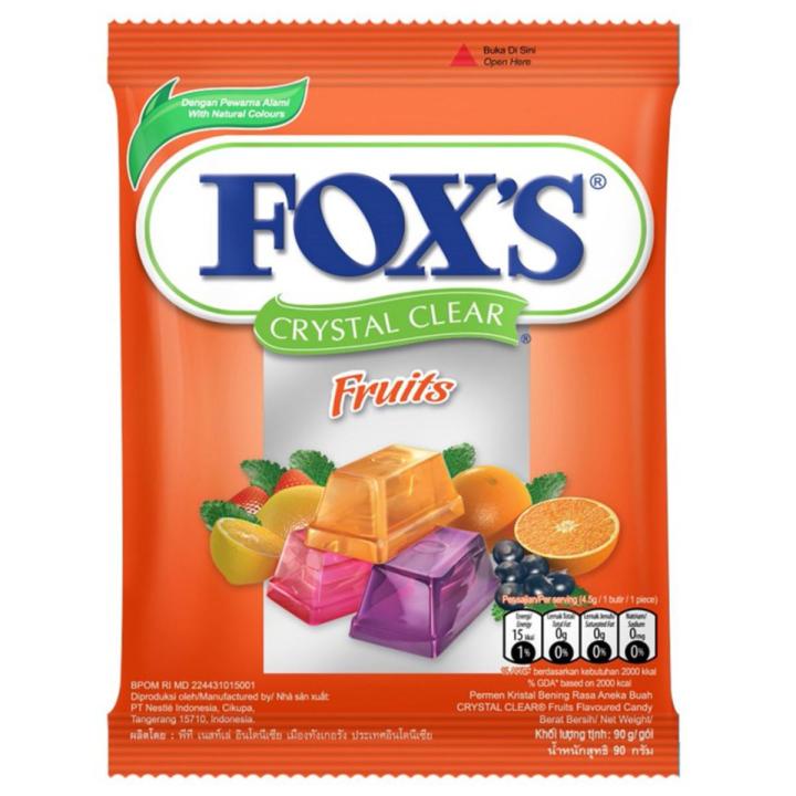 Fox'S Crystal Clear Fruits Flavored Candy | Daraz.pk