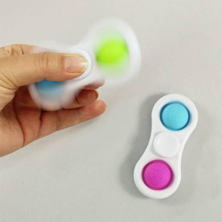 Pop Fidget Spinners Toys, Push Bubble Fidget Spinners for Kids-Pop ...