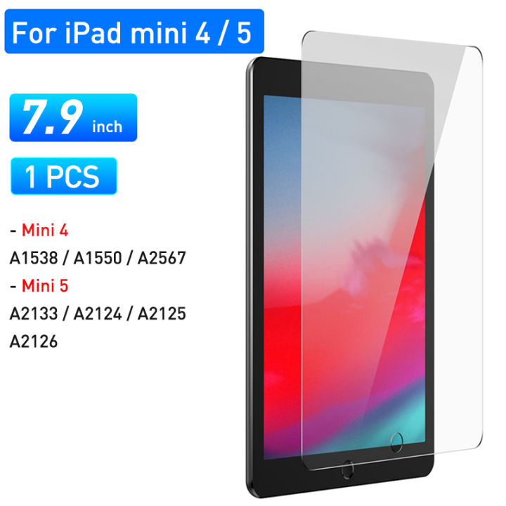 iPad Mini 5 Screen Glass Protector 7.9" (5th Generation) 2019 A2124 ...
