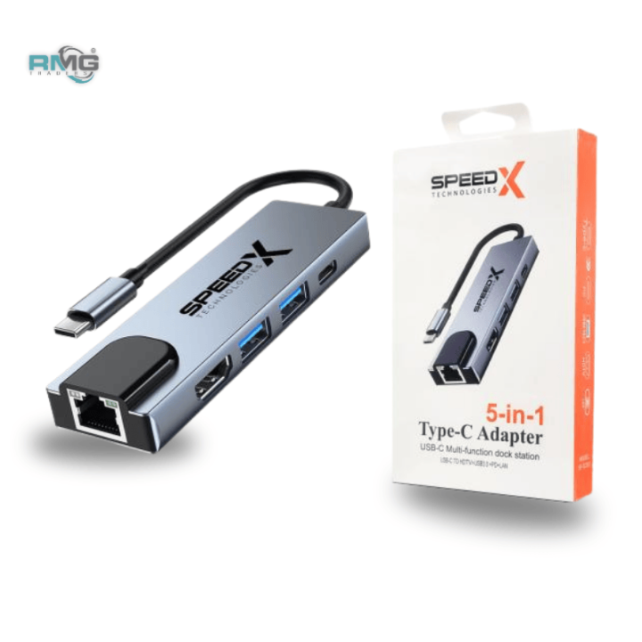 RMG 8 in 1 Multiport Type C to USB C 4K HDMI Adapter USB 3.0 | Daraz.pk