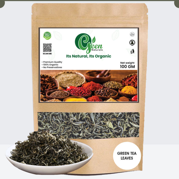 Peshawari Green Tea / Green Tea Dry Leaves / Dry Green Tea 100 GM ...