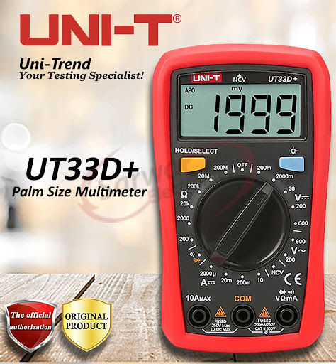 UT33D+ Digital Multimeter | Daraz.pk