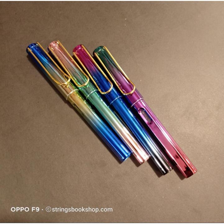 Fountain ink pen cartridge's ink pen with refillar pump | Daraz.pk