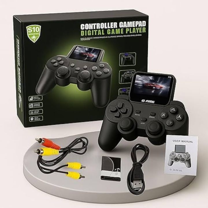 S10 Game Box With 2.4 Inch LED Display 520 Games With Controller - 520 ...