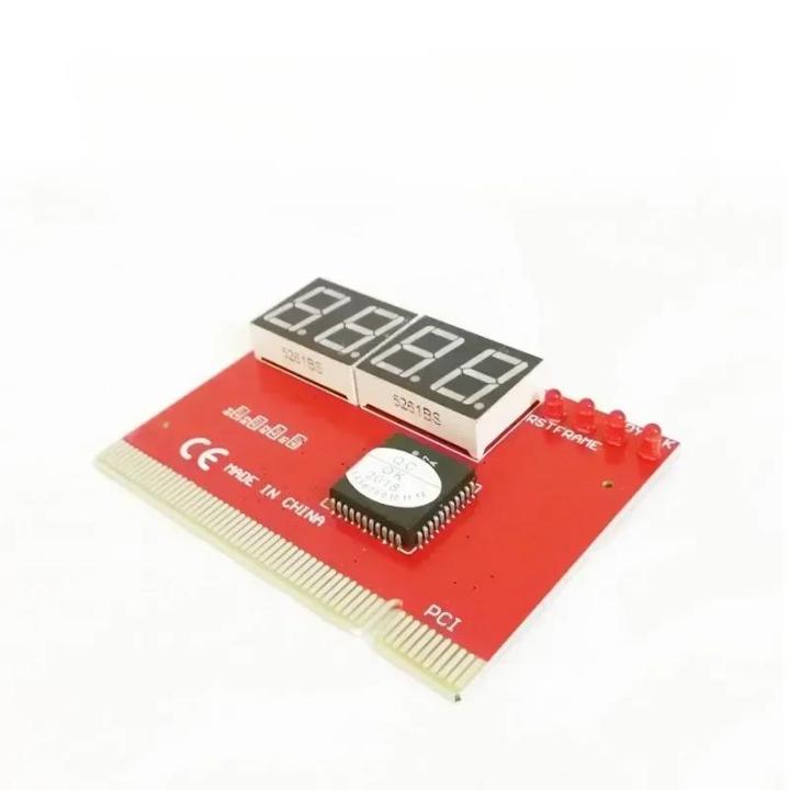 New Computer PCI POST Card Motherboard LED 4-Digit Diagnostic Test PC ...