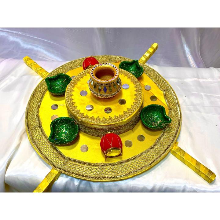 Mehndi Rasam Thaal Mayoun/Mehendi | Daraz.pk