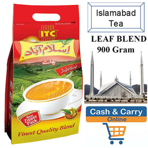 Islamabad Tea 1 Kg (900 g) Leaf Blend Black Tea with New Zipper Pack ...