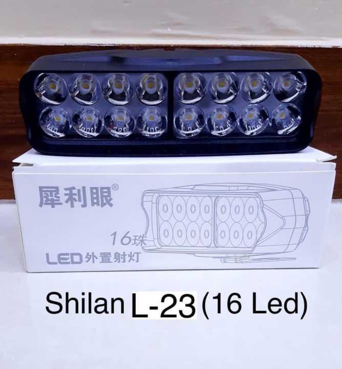 LED light Shilan L-23 (16 leds) for motorbikes| Universal for all bikes | Daraz.pk