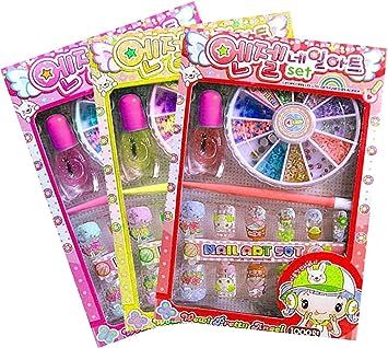 Multicolor Nail Art Kit for Little Girls Perfect Birthday Gift with ...