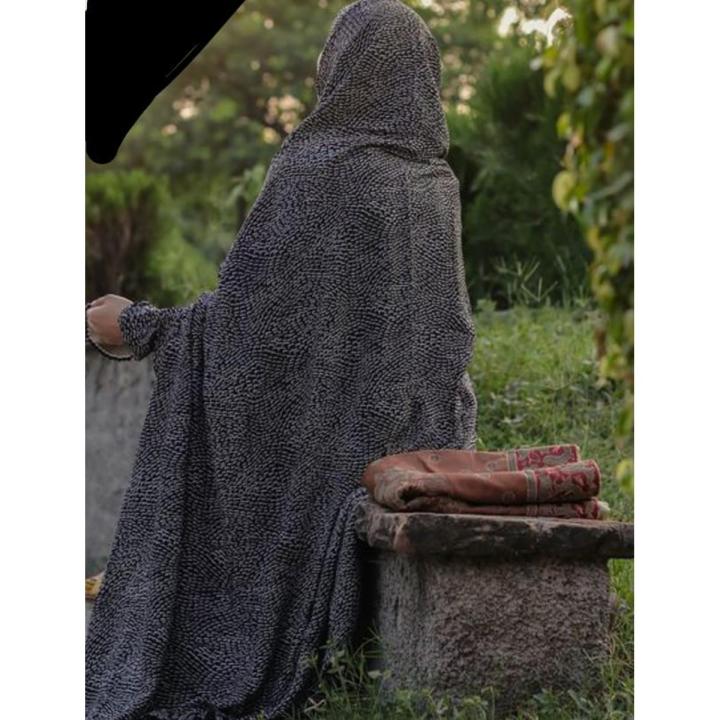 Hania s Namaz Chadar with Sleeves Full Body Cover Head to Toe Dupatta ...